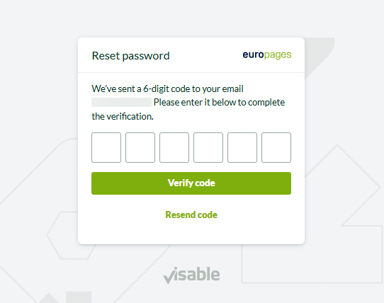 User account creation, login & change of password